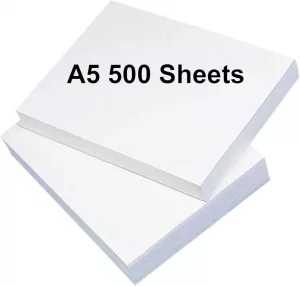 DJP A5 White Quality Office Printing Paper - 100gsm, 500 Sheets ...